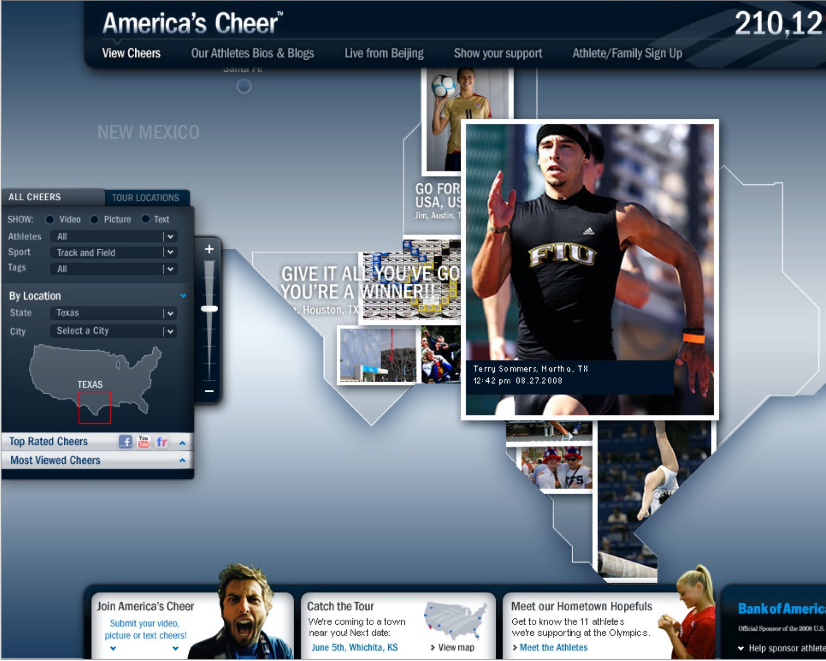 Bank of America: America’s Cheer – Invysion